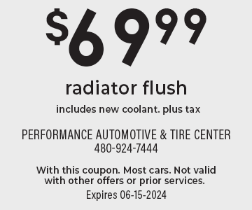Coupons & Monthly Specials - Performance Automotive and Tire Center